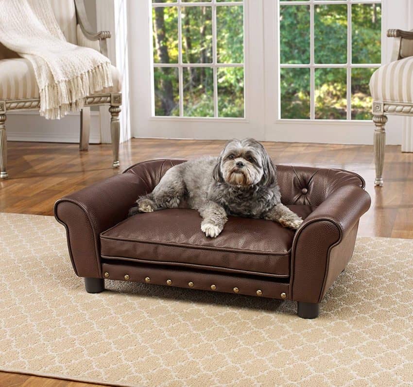Top 5 Leather Dog Beds With Reviews DogVills Top 5 Leather Dog Beds With Reviews DogVills